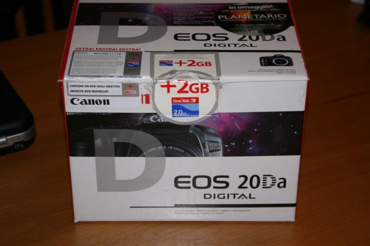 VENDO: [VENDUTO] Vendo CANON EOS 20DA - ribasso [VENDUTO] | Astrosell